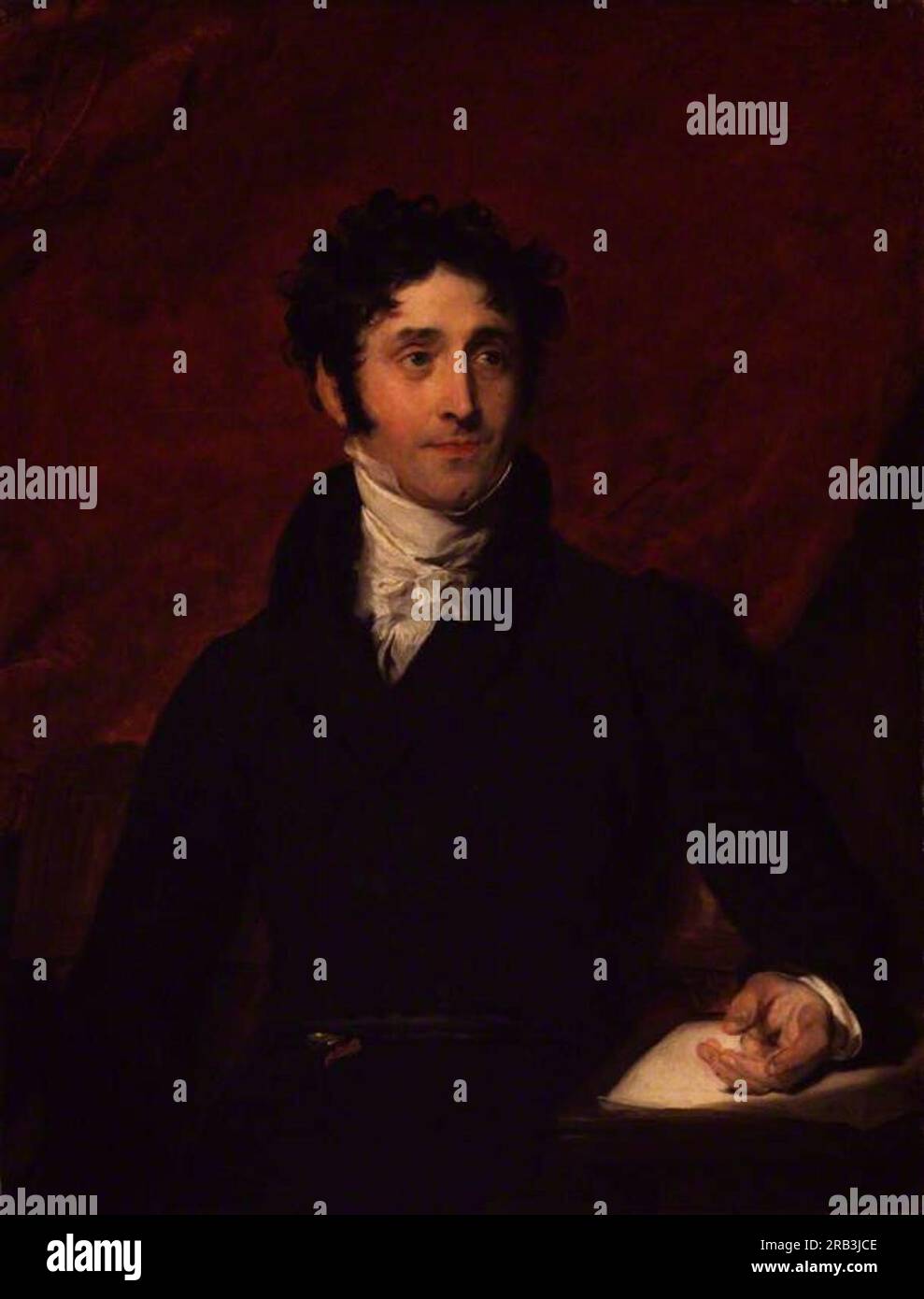 Thomas Campbell 1820 by Thomas Lawrence Stock Photo - Alamy