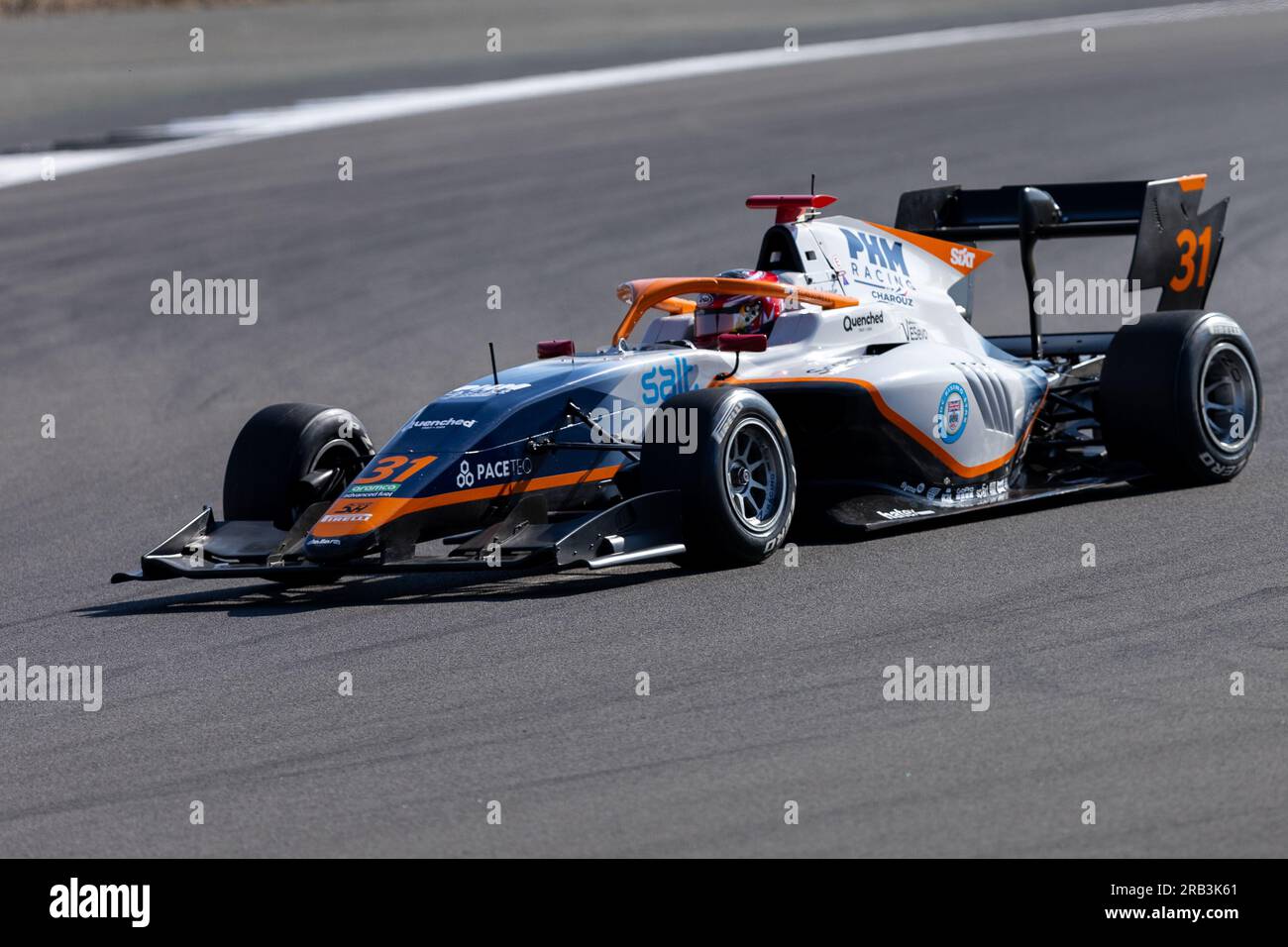 Piotr Wisnicki (POL) in practice for Formula 3 for the Formula 3 race ...