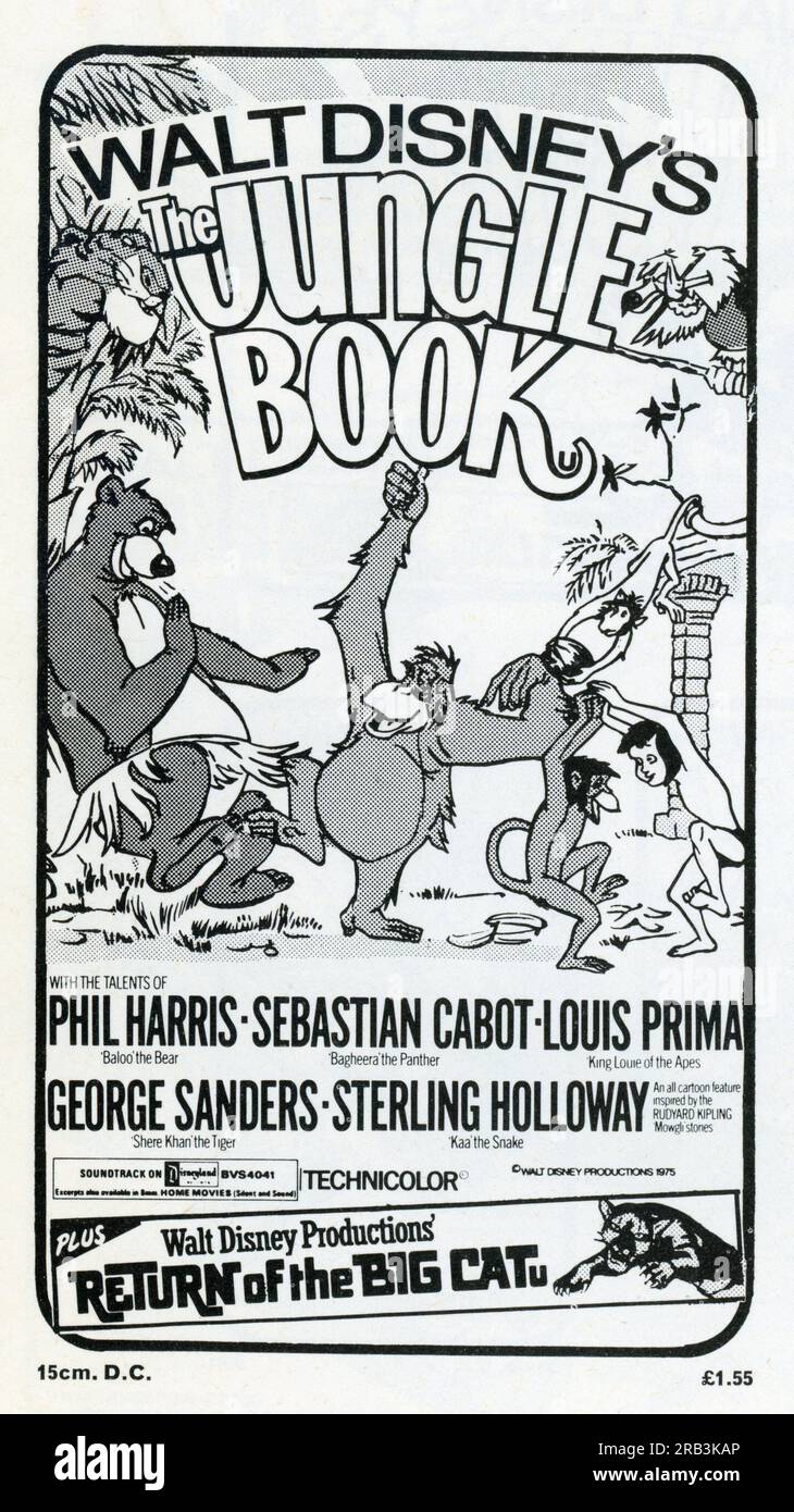 WALT DISNEY'S THE JUNGLE BOOK director WOLFGANG REITHERMAN inspired by ...