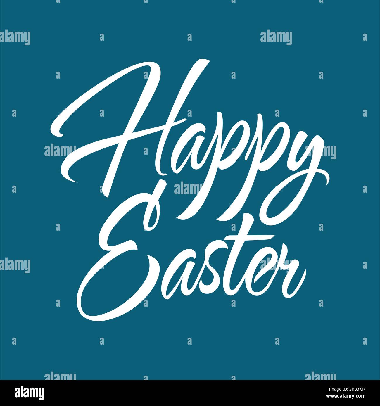 Happy Easter text in script or hand written font type Stock Vector ...