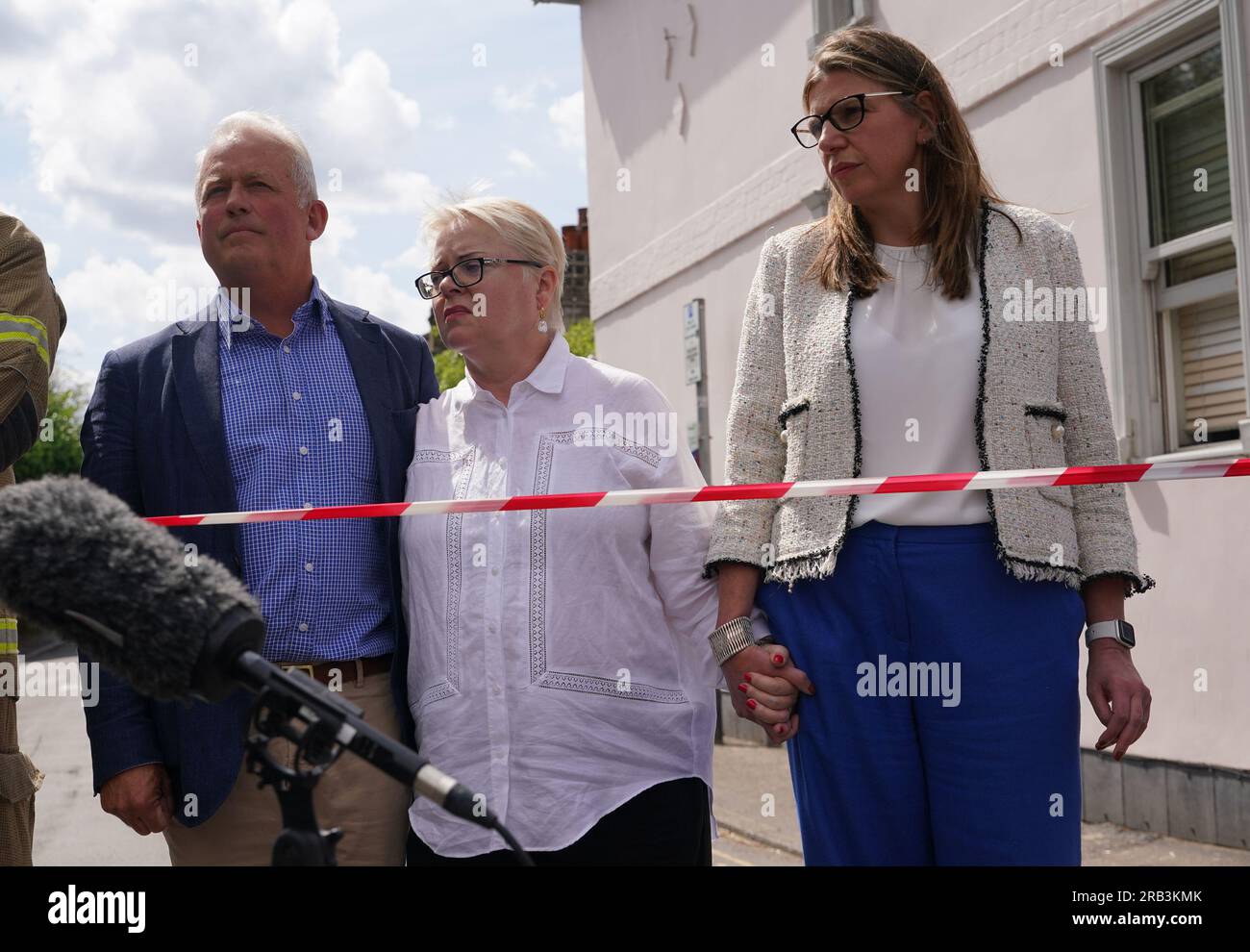 (left-right) Chairman of the board of governors John Tucker ...
