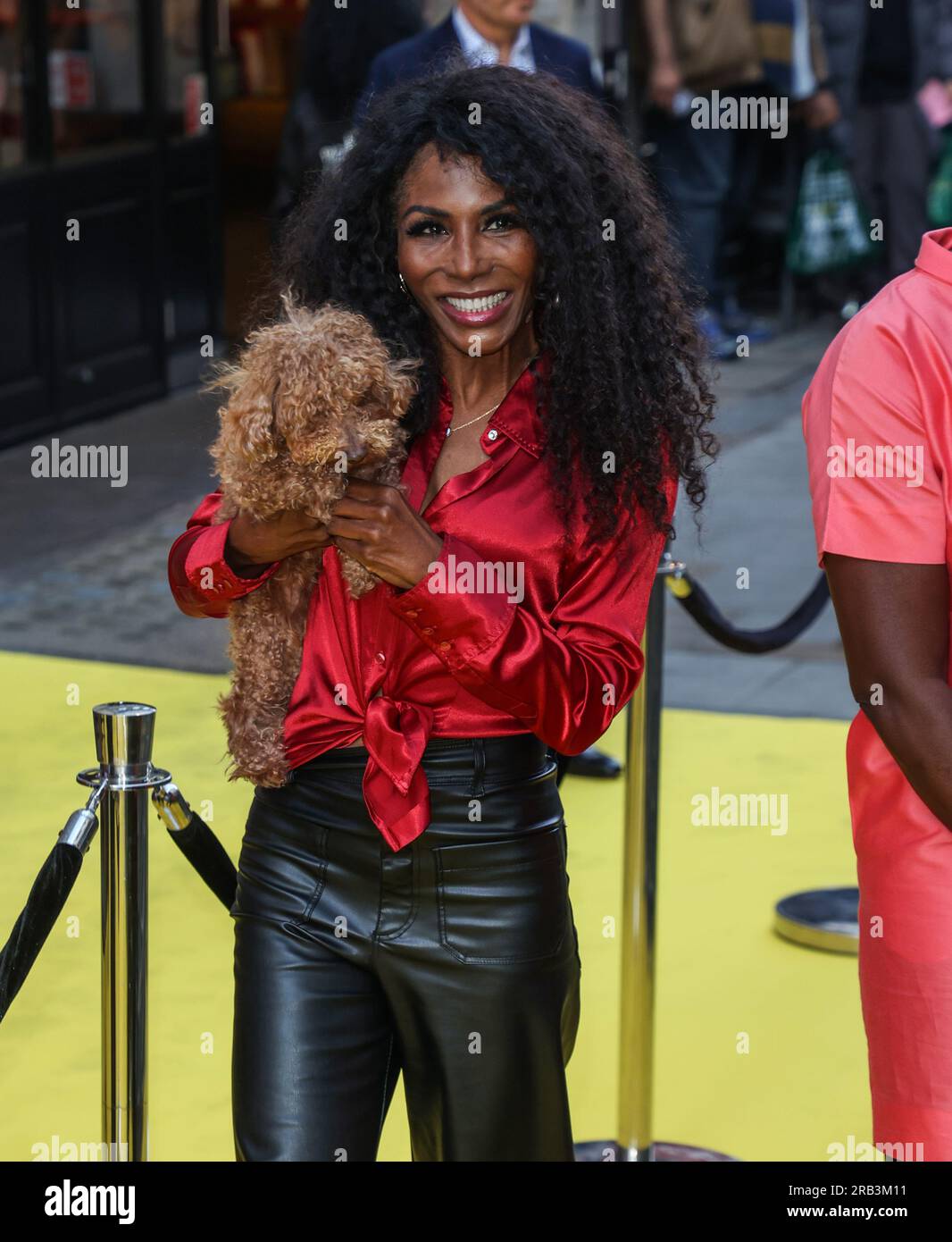 London, UK. 06th July, 2023. Sinitta seen attending the press night for ...