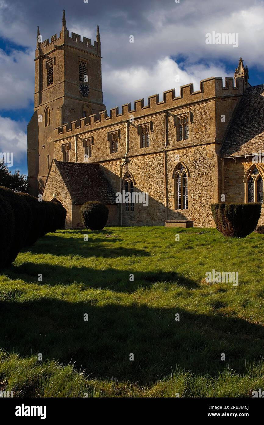 Cotswold Parish Church of St Peter and St Paul at Long Compton ...