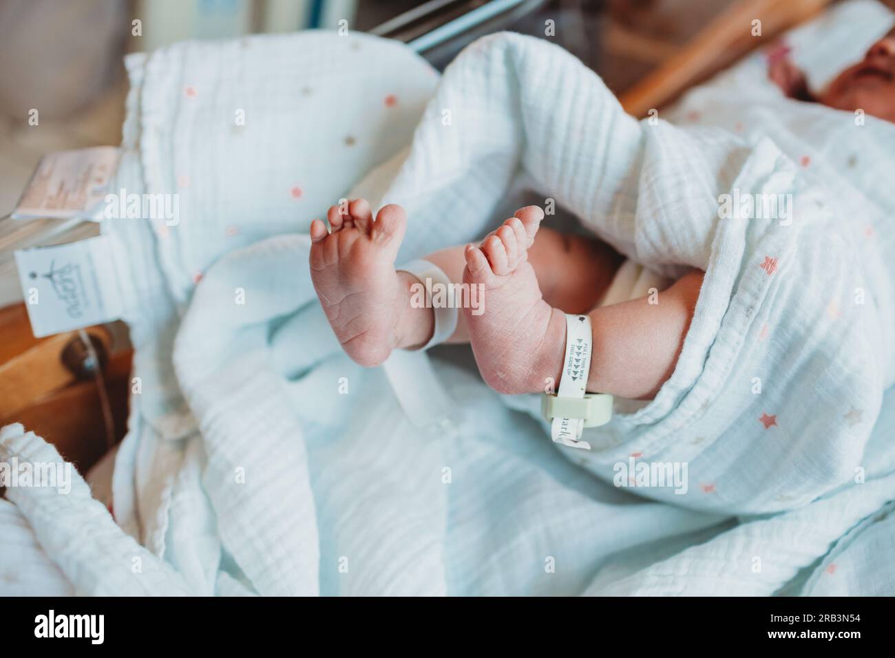 newborn Baby toes Stock Photo - Alamy