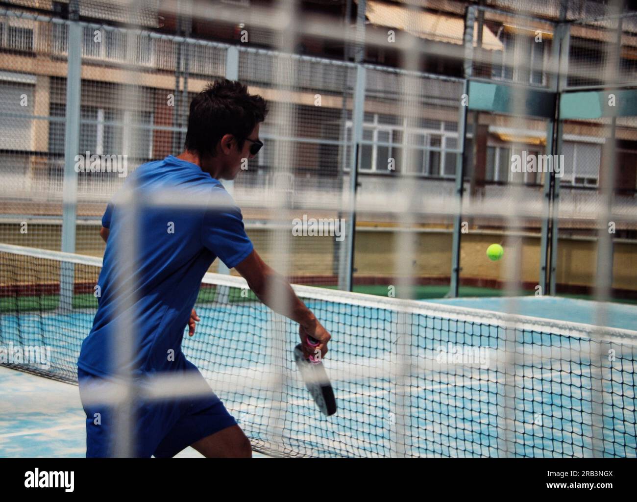 Padel court hi-res stock photography and images - Alamy