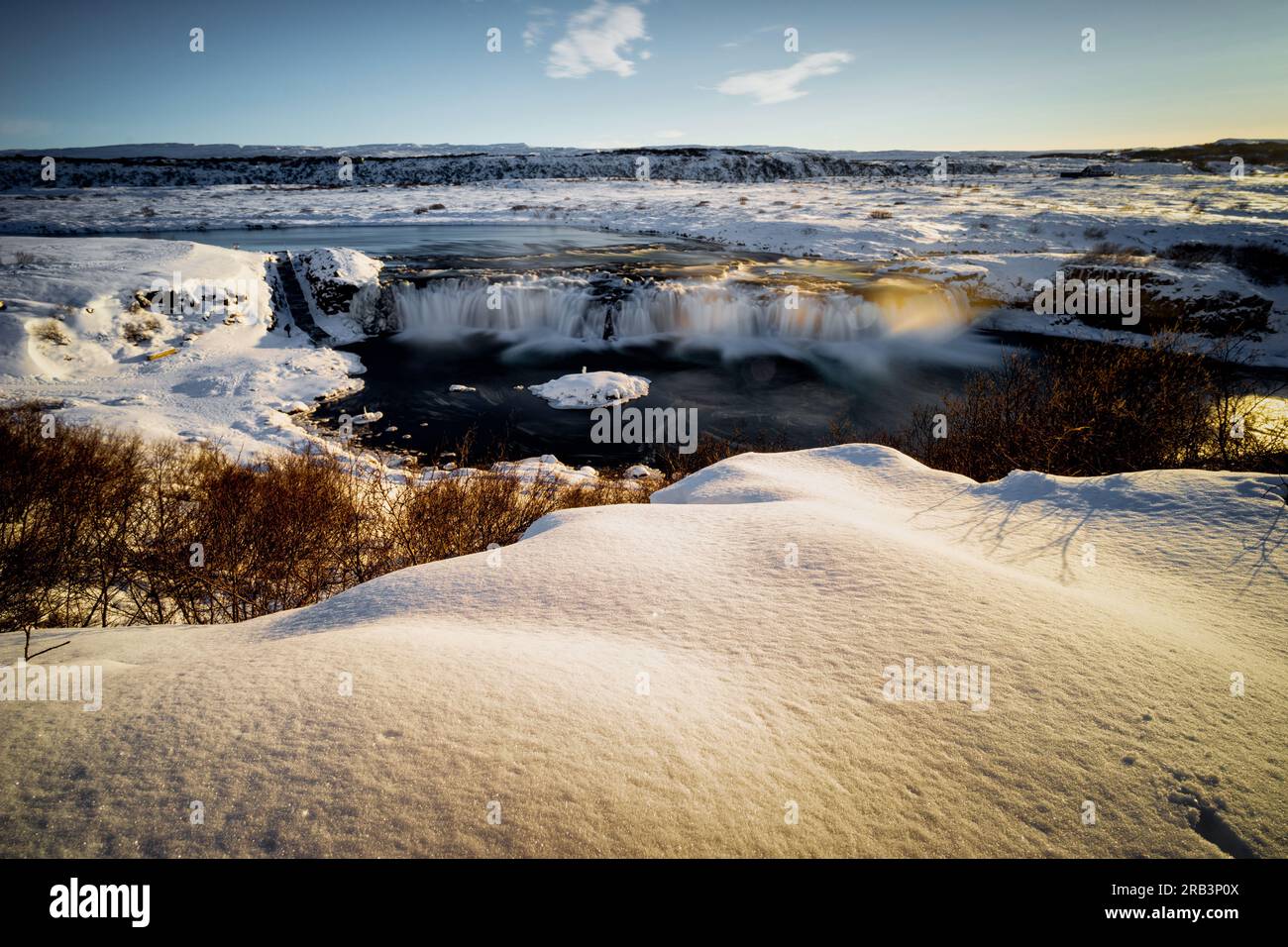 Iceland faxafoss waterfall hi-res stock photography and images - Alamy