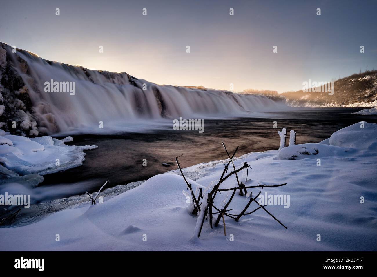 Iceland faxafoss waterfall hi-res stock photography and images - Alamy
