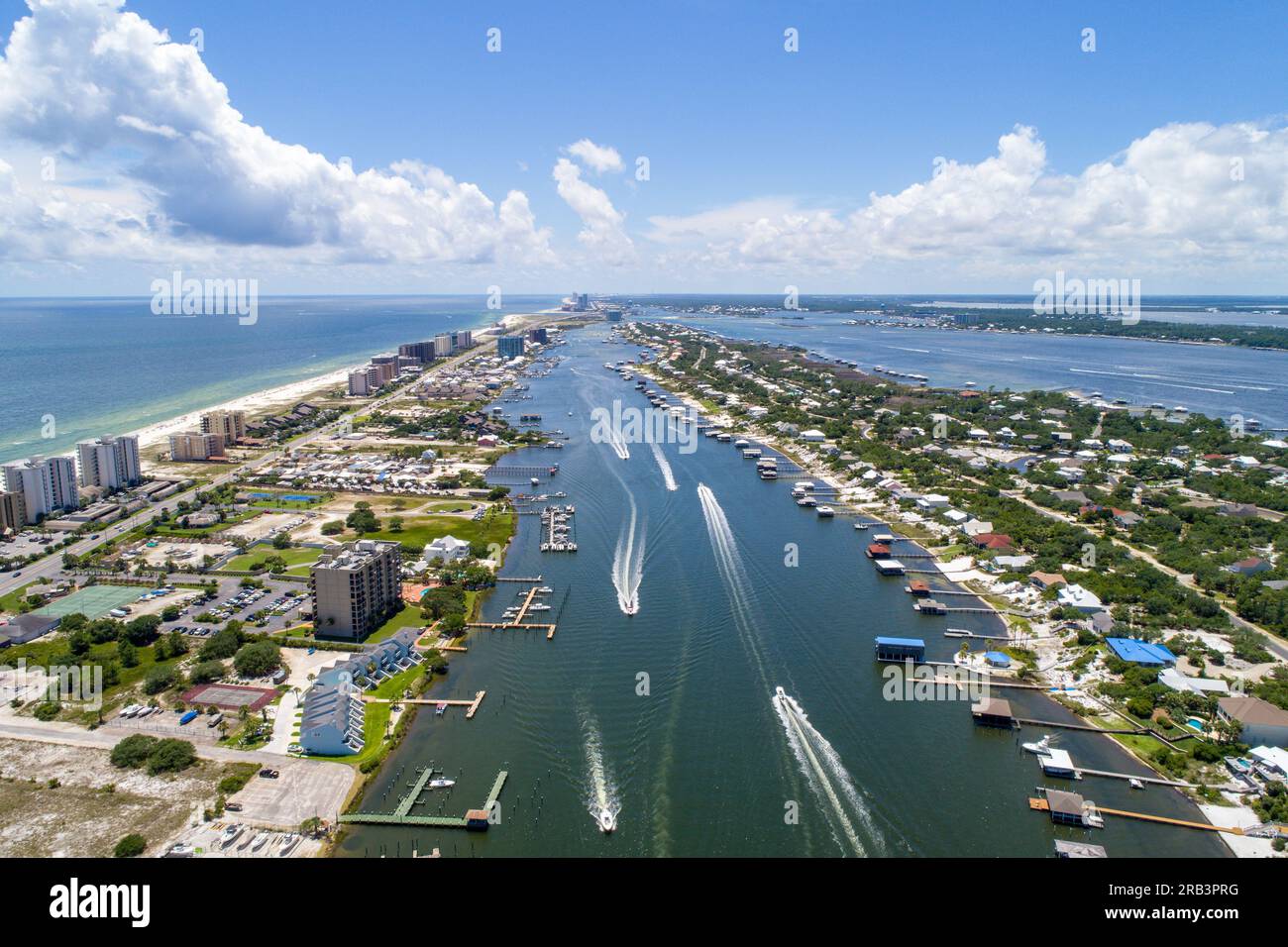 Perdido key aerial hi-res stock photography and images - Alamy