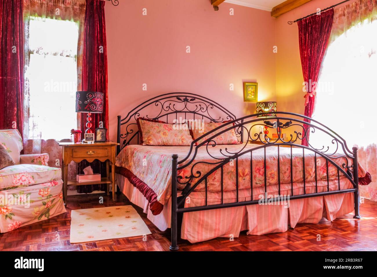 Kenyan Interiors Indoors Bedroom Bed Setup Sheets Details Architectural ...