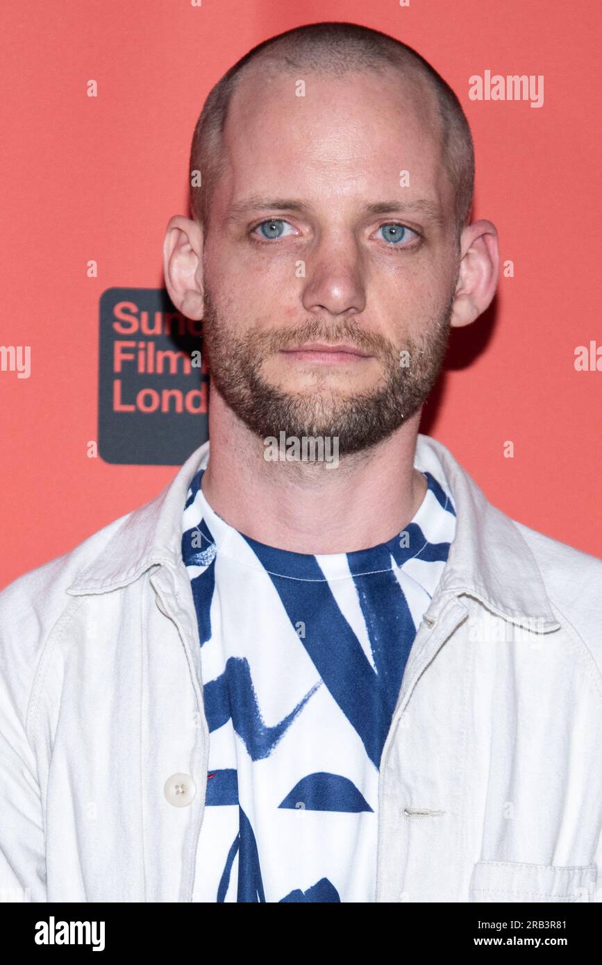 London, UK. 06th July, 2023. Theo Barrowclough attends the "Scrapper ...