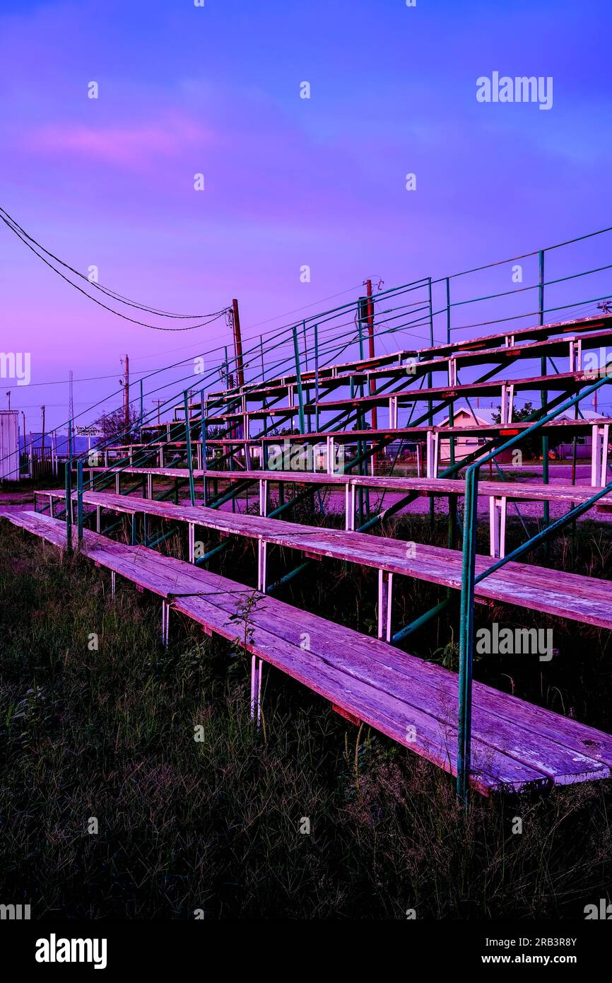 Bleachers light hi-res stock photography and images - Alamy