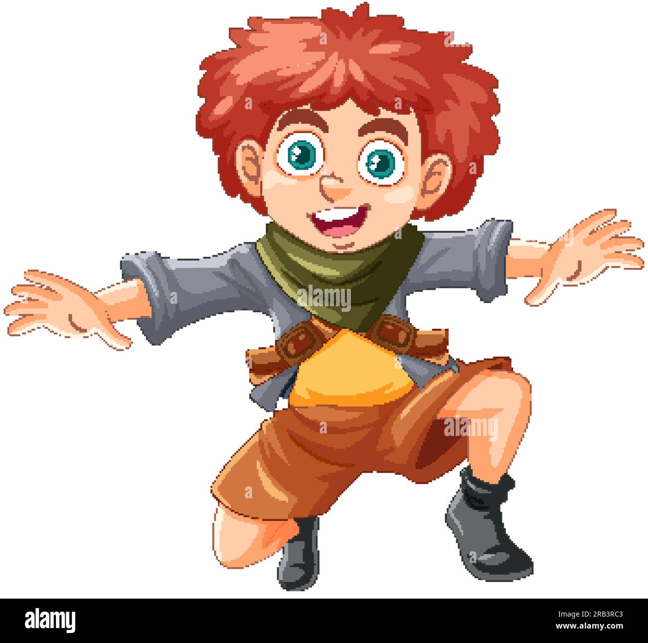 Super hero cartoon character illustration Stock Vector Image & Art - Alamy