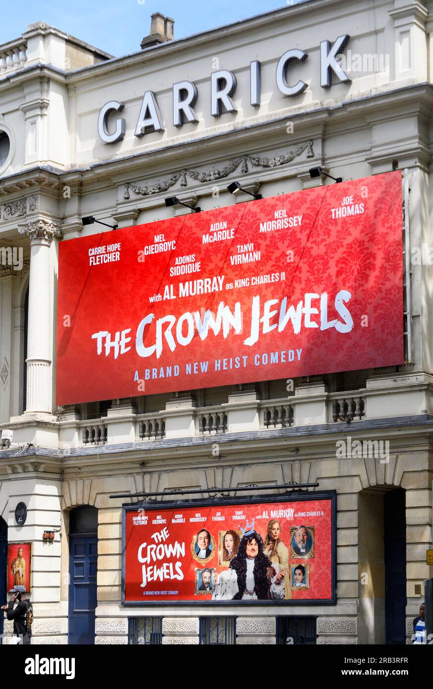 London, UK. The Crown Jewels (comedy with Al Murray) at the Garrick ...