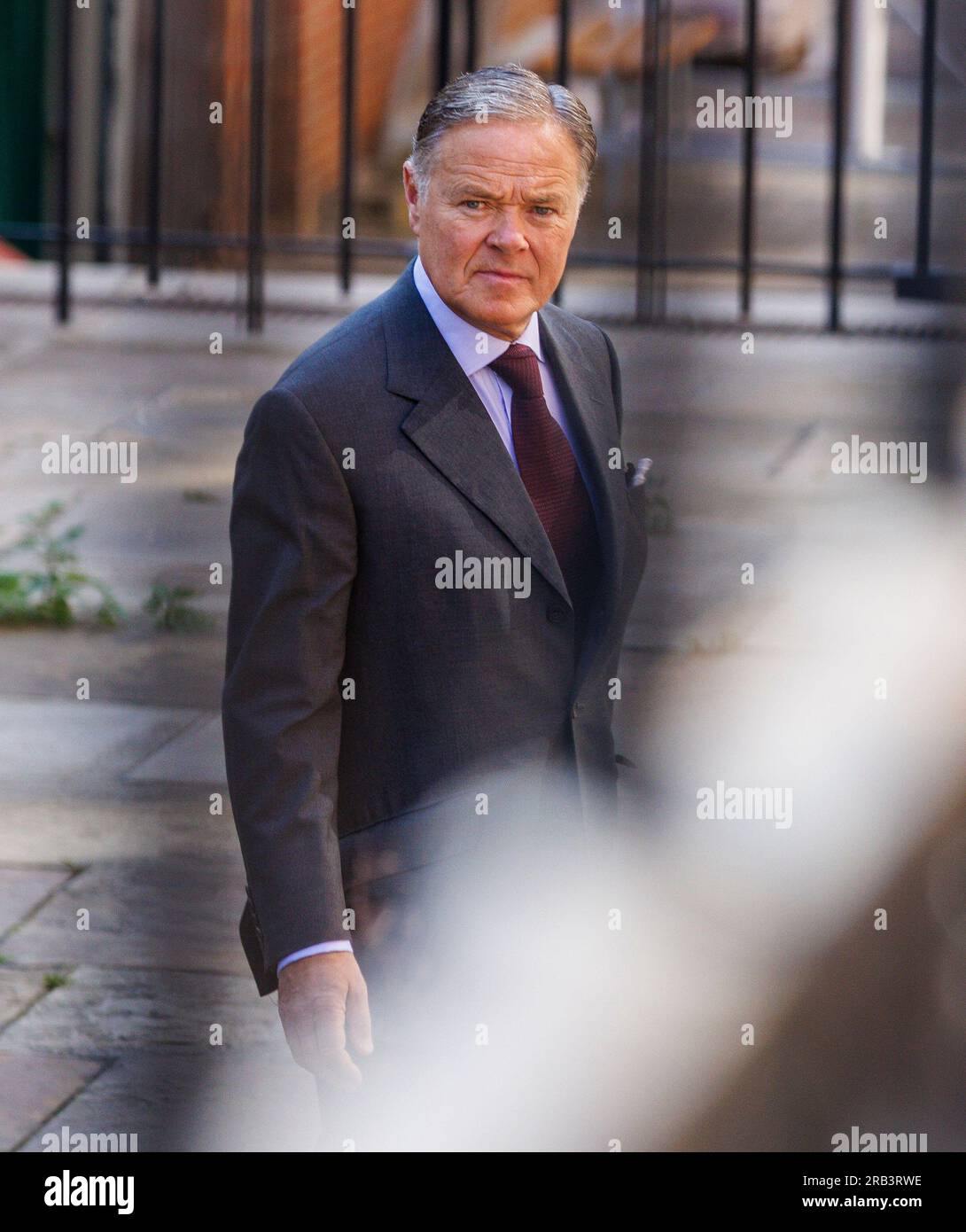 London, UK. 7th July, 2023. Howard Barclay, Joint owner of the ...