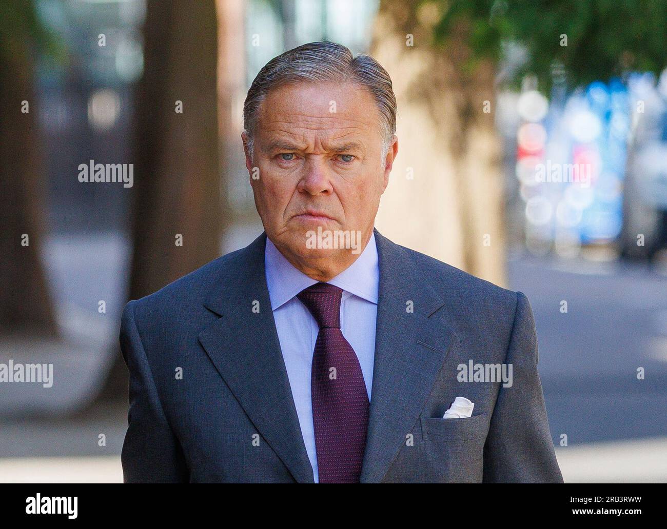 London, UK. 7th July, 2023. Howard Barclay, Joint owner of the ...
