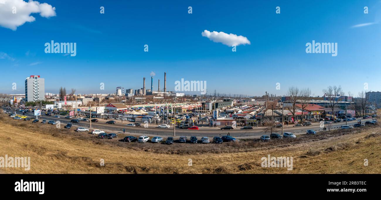 February 2 2023-Vitan area in Bucharest where you can see the Vitan ...
