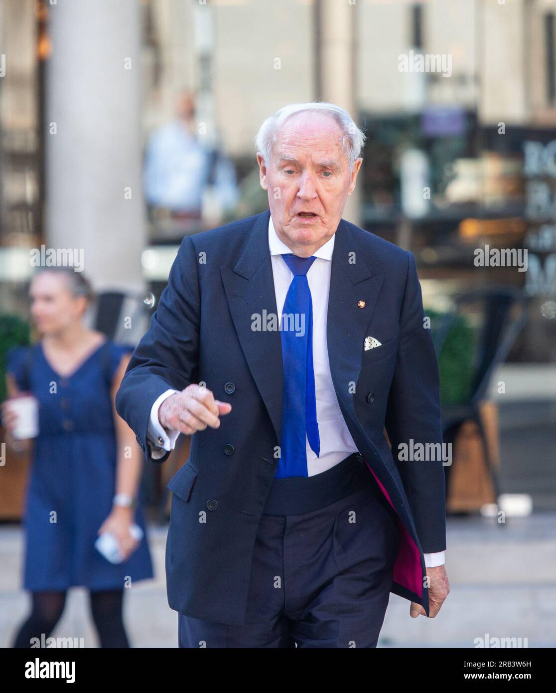 London, England, UK. 7th July, 2023. British billionaire Sir FREDERICK ...