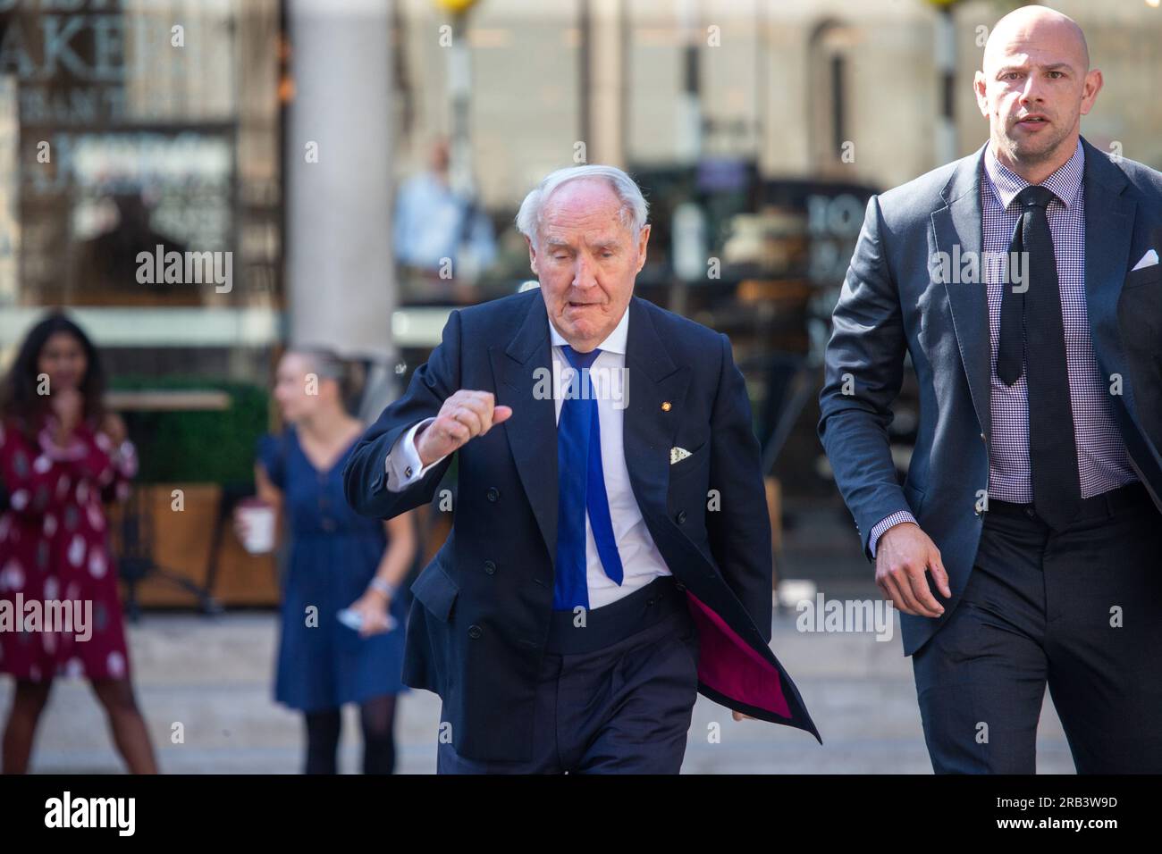 London, England, UK. 7th July, 2023. British billionaire Sir FREDERICK ...
