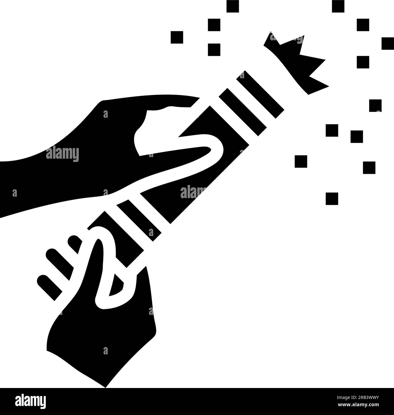 Woman face hands black sad Stock Vector Images - Alamy