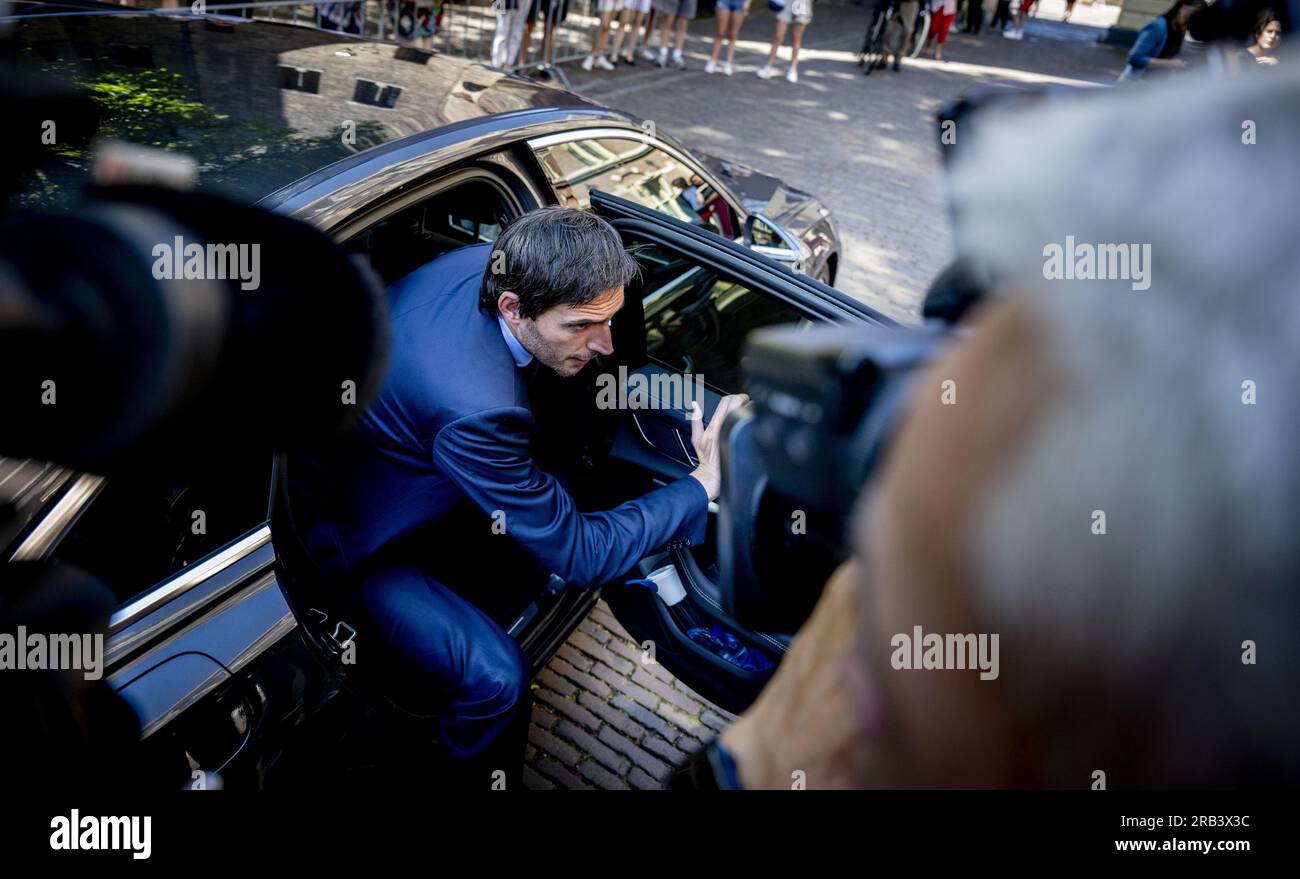 THE HAGUE - Wopke Hoekstra Minister of Foreign Affairs at the Binnenhof ...