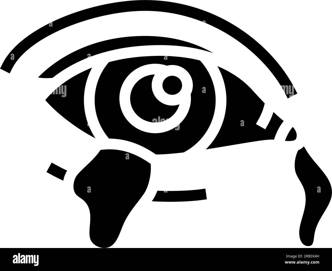 crying tears sad mood glyph icon vector illustration Stock Vector Image ... crying tears sad mood glyph icon vector illustration Stock Vector Image ...