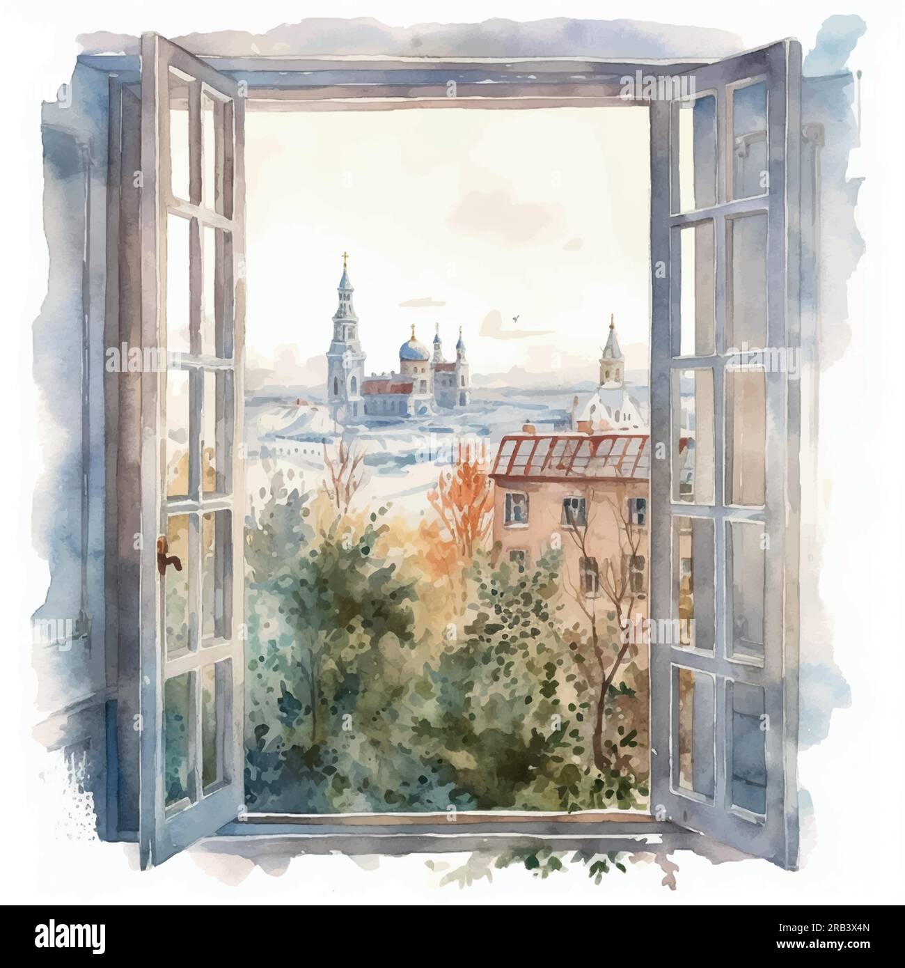 Old apartment moscow Stock Vector Images - Alamy