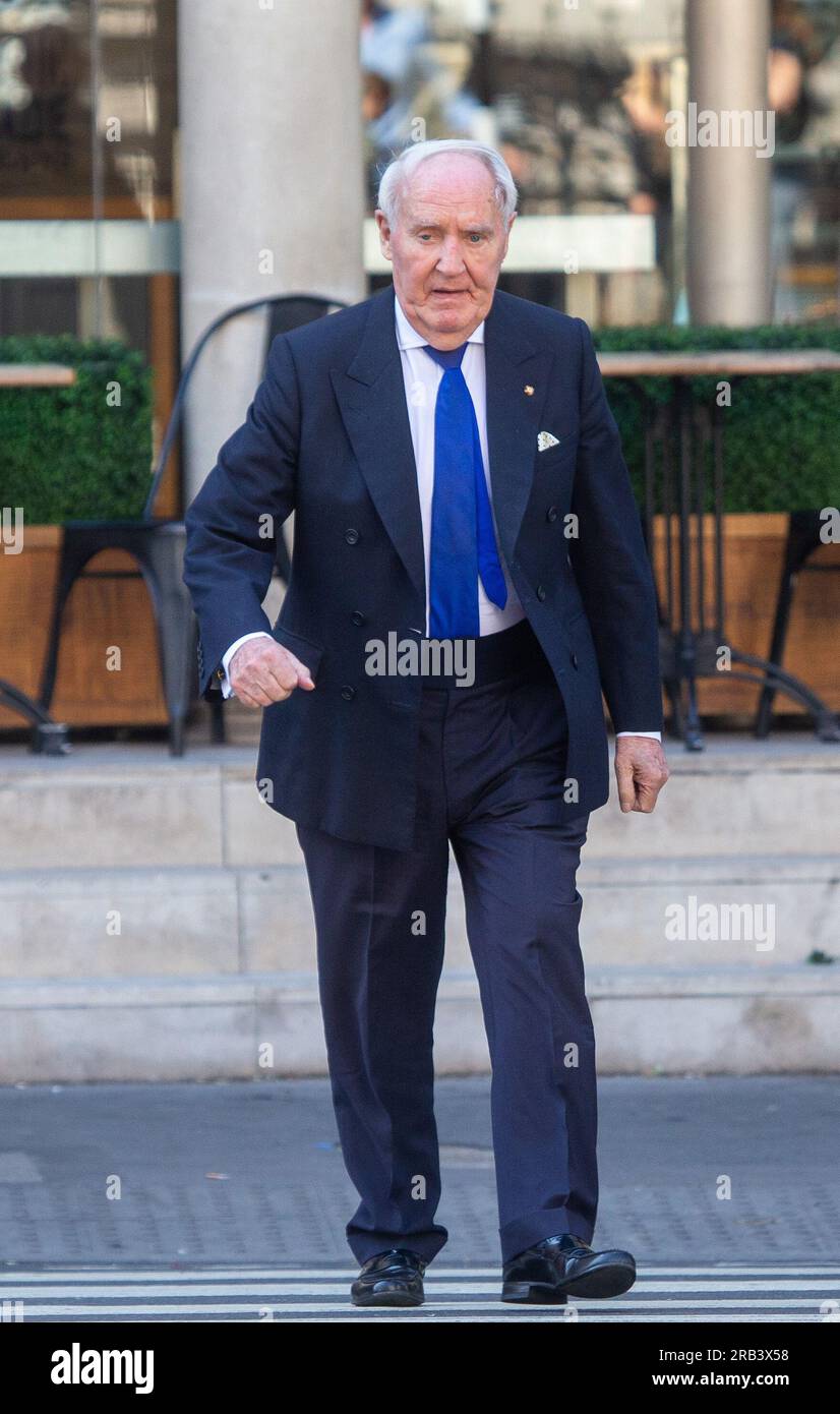 London, England, UK. 7th July, 2023. British billionaire Sir FREDERICK ...