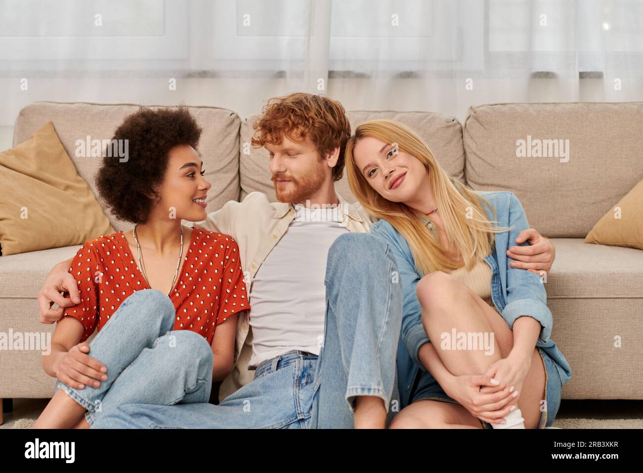 polygamy, acceptance and bonding, group relationship, love triangle ...