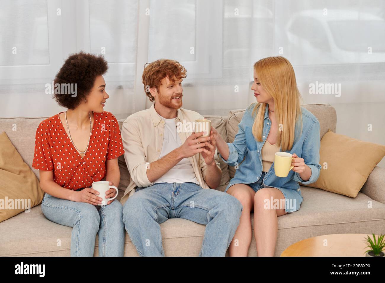 polyamorous family, relationship diversity, happy polygamy lovers ...