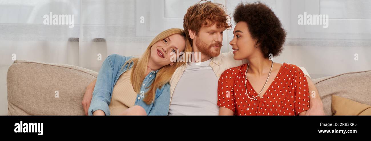 Polyamorous family hi-res stock photography and images - Alamy