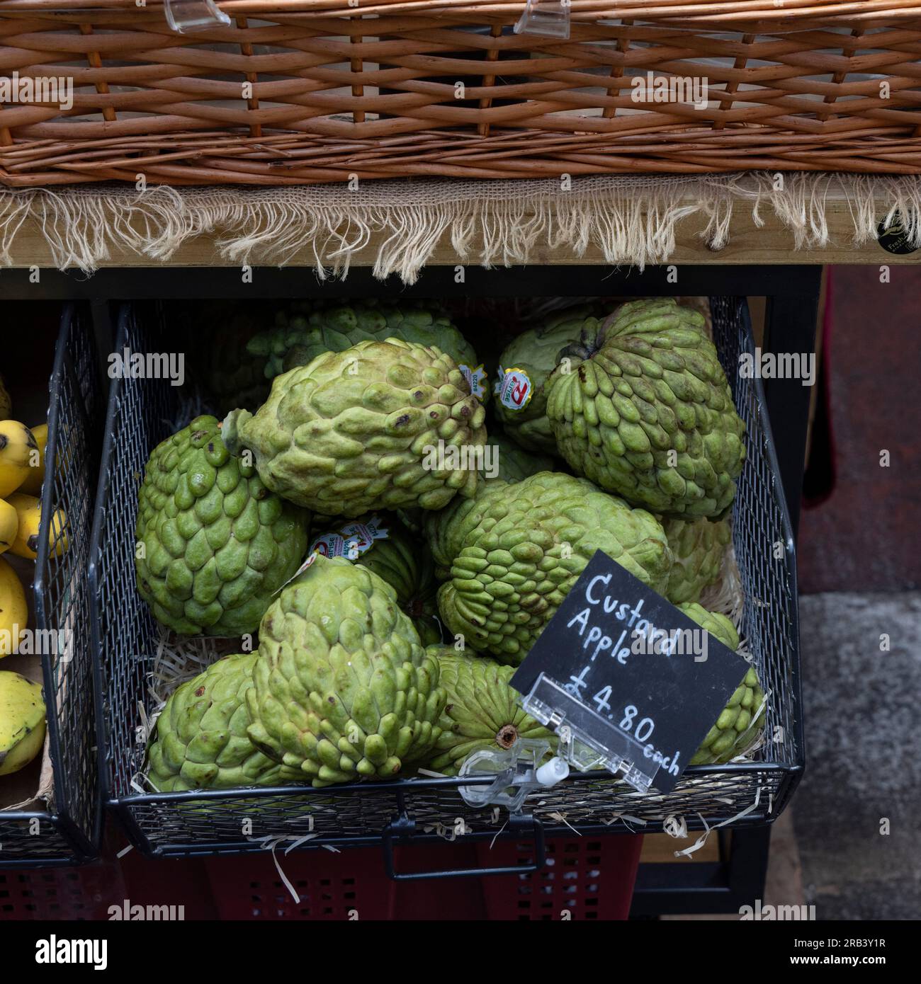 Custard Apples on sale at Borough Market in London Stock Photo - Alamy