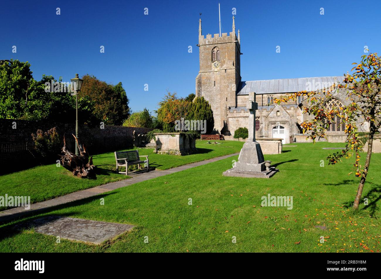St Michael's church, Urchfont, Wiltshire Stock Photo - Alamy