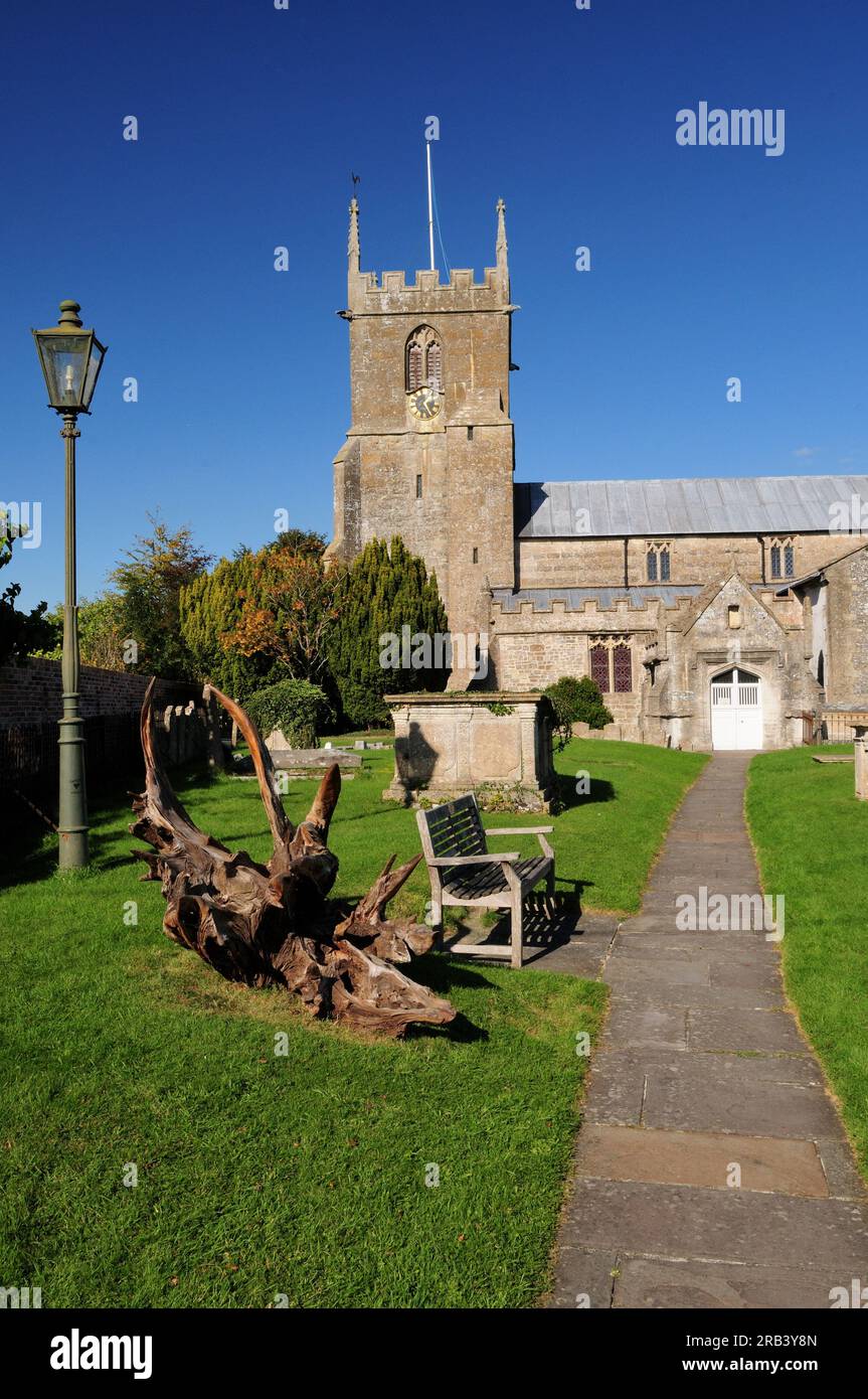 St Michael's church, Urchfont, Wiltshire Stock Photo - Alamy