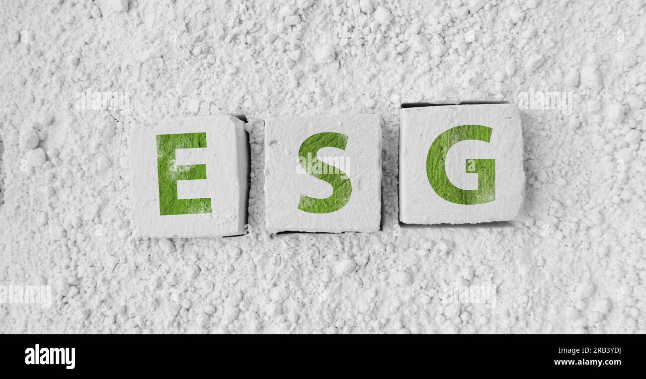esg icons on white background Stock Photo - Alamy