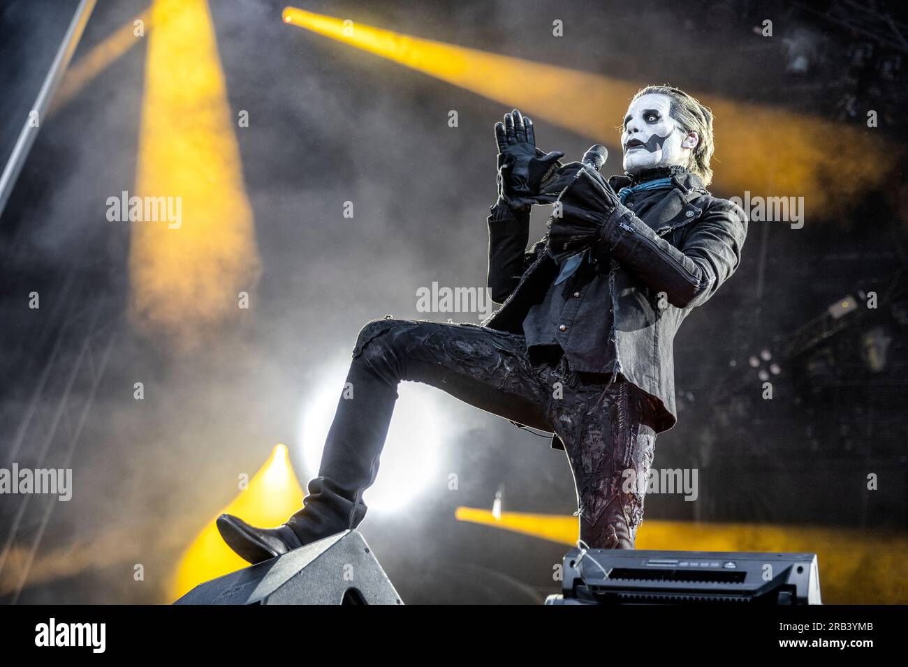 Oslo, Norway. 23rd, June 2023. The Swedish rock band Ghost performs a ...