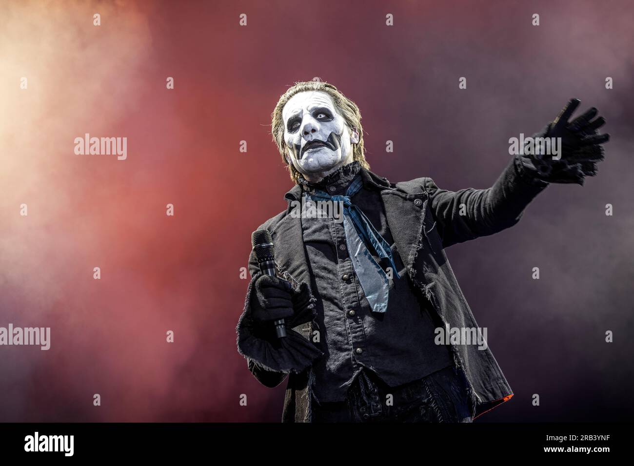 Oslo, Norway. 23rd, June 2023. The Swedish rock band Ghost performs a ...