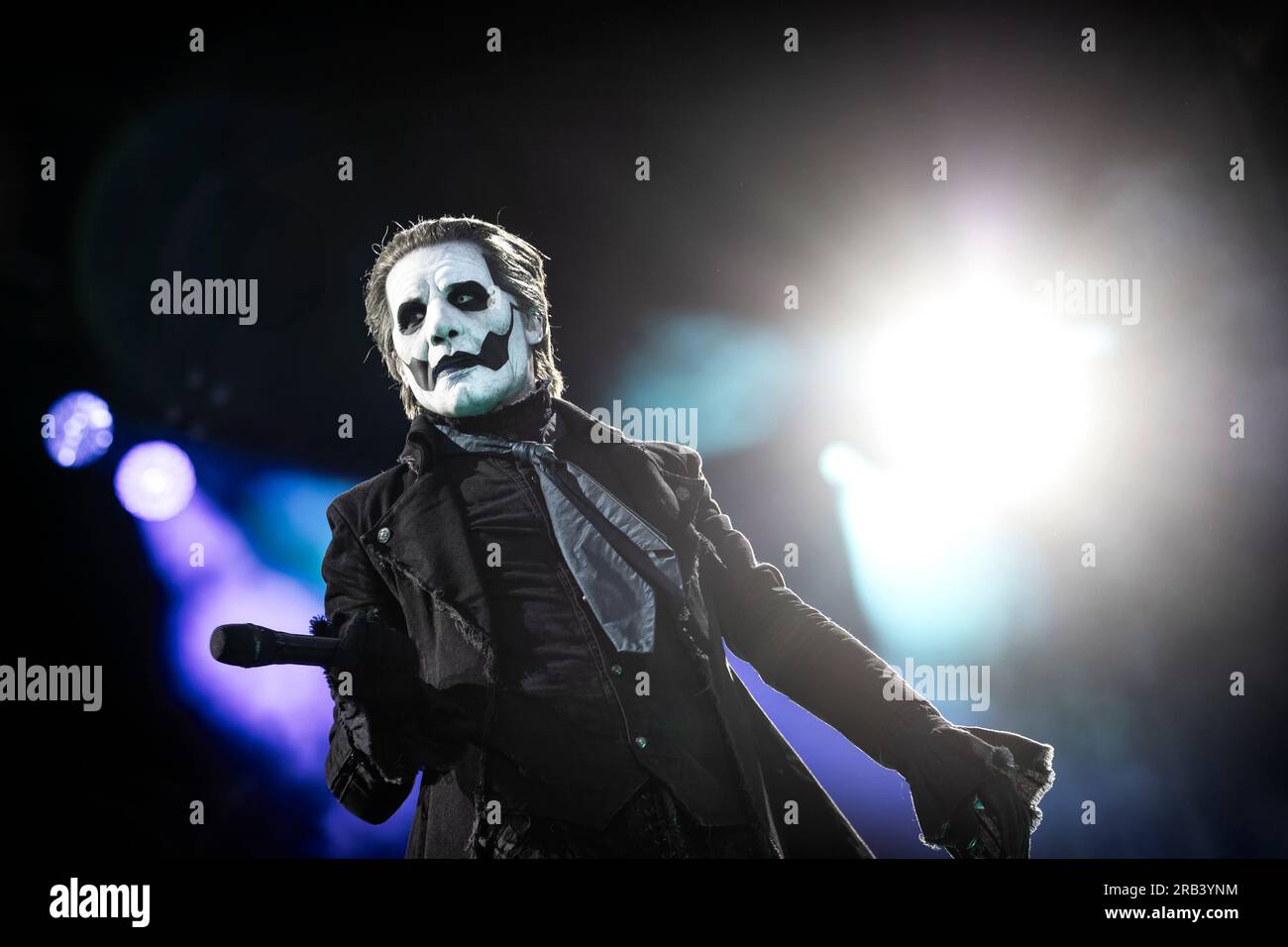 Oslo, Norway. 23rd, June 2023. The Swedish rock band Ghost performs a ...