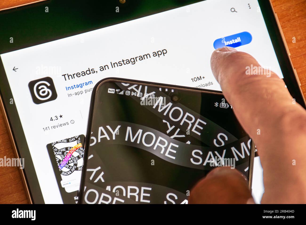 The new application by Meta Platforms and Instagram is a Twitter ...