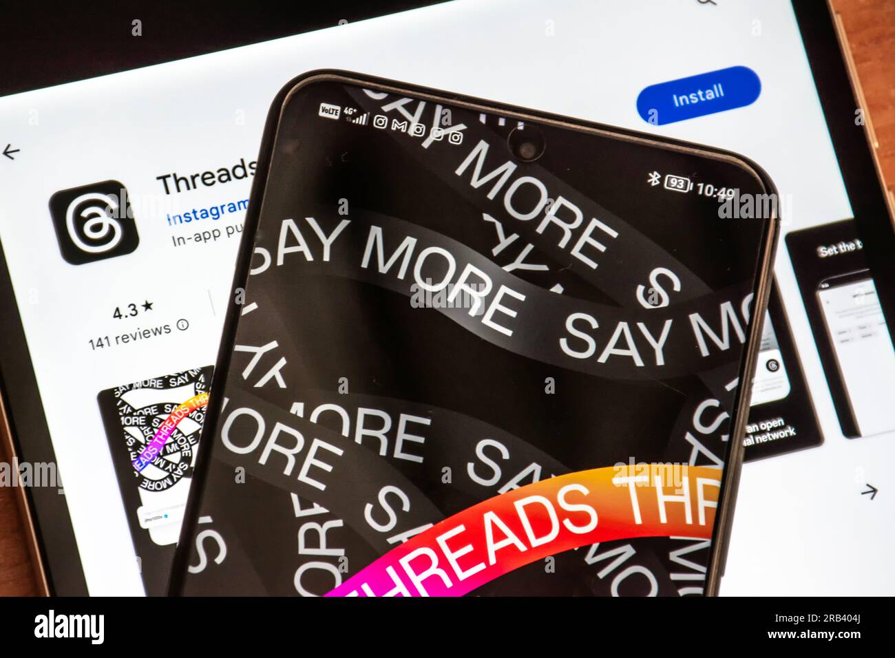 The new application by Meta Platforms and Instagram is a Twitter ...