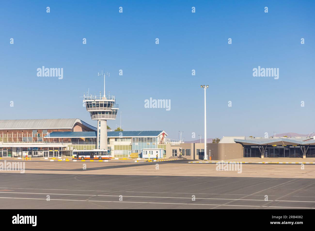 Windhoek, Namibia - July 2, 2023: Hosea Kutako International Airport in ...