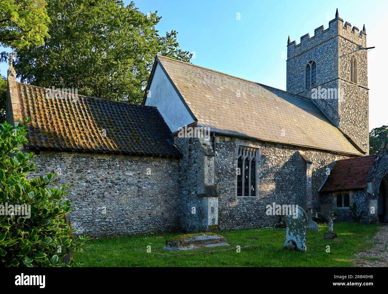 St. Andrews Church Metton Stock Photo - Alamy