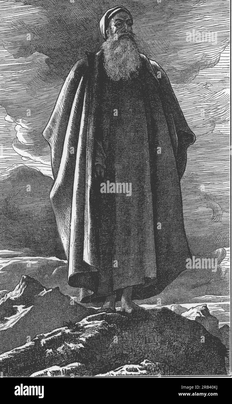 Moses views promised land hi-res stock photography and images - Alamy