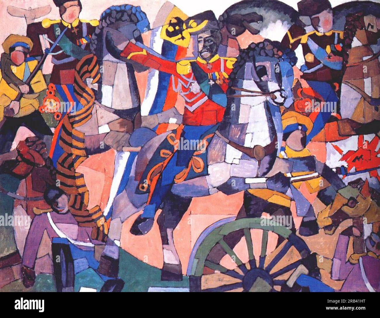 Victory battle 1914 by Aristarkh Lentulov Stock Photo - Alamy