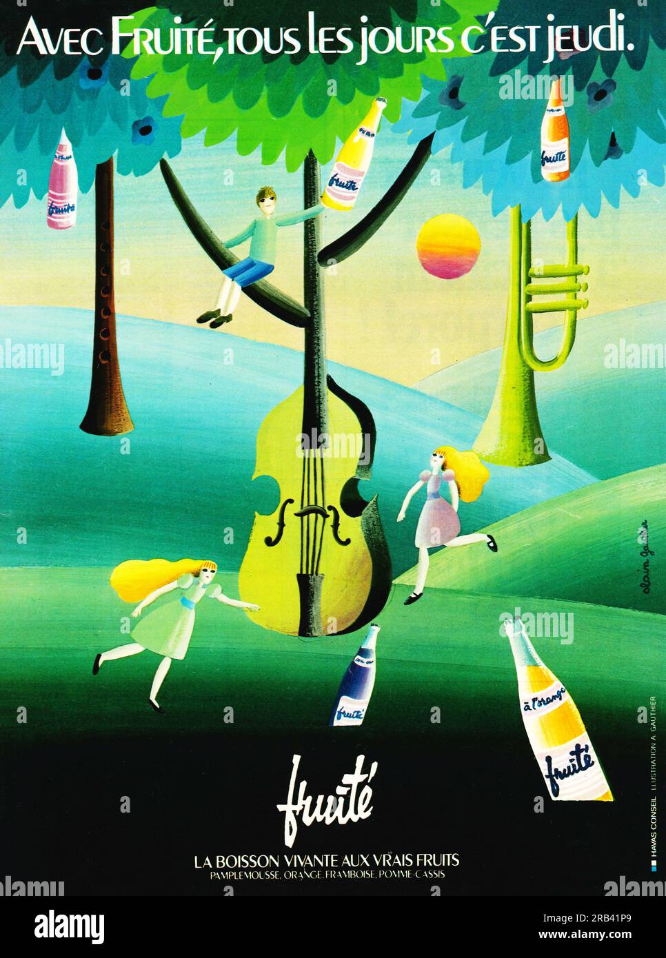 Drink advert 1970s hi-res stock photography and images - Alamy
