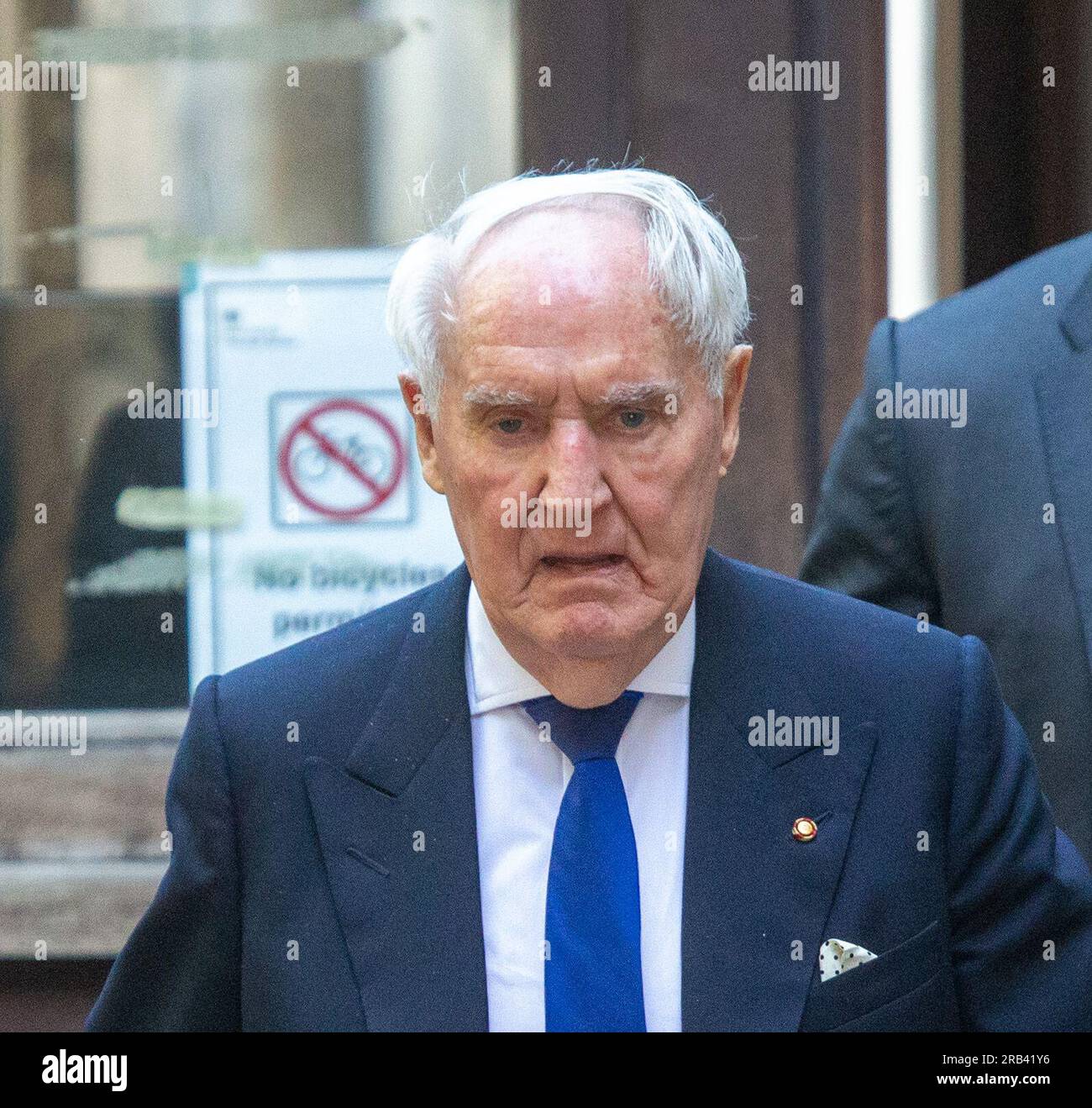 London, England, UK. 7th July, 2023. British billionaire Sir FREDERICK ...