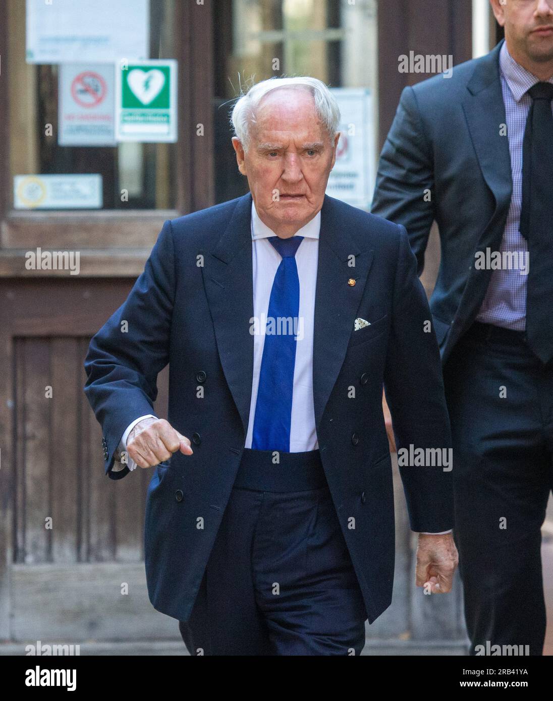 London, England, UK. 7th July, 2023. British billionaire Sir FREDERICK ...