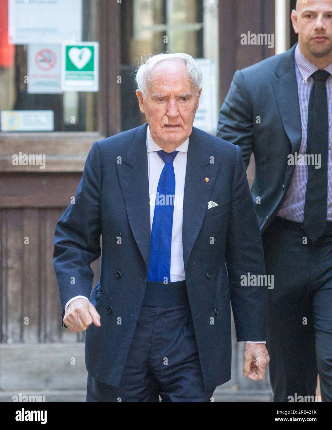 London, England, UK. 7th July, 2023. British billionaire Sir FREDERICK ...