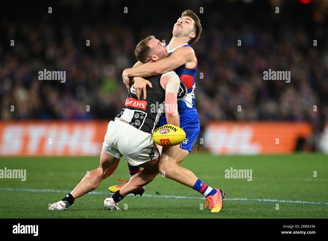 Melbourne, Australia. 07th July, 2023. Tom Mitchell of Collingwood ...