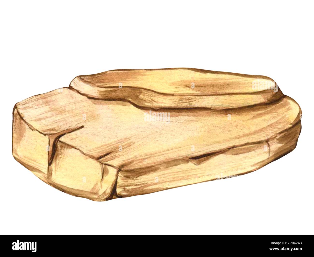 Watercolor set gray stones, different shape rock collection, nature ...