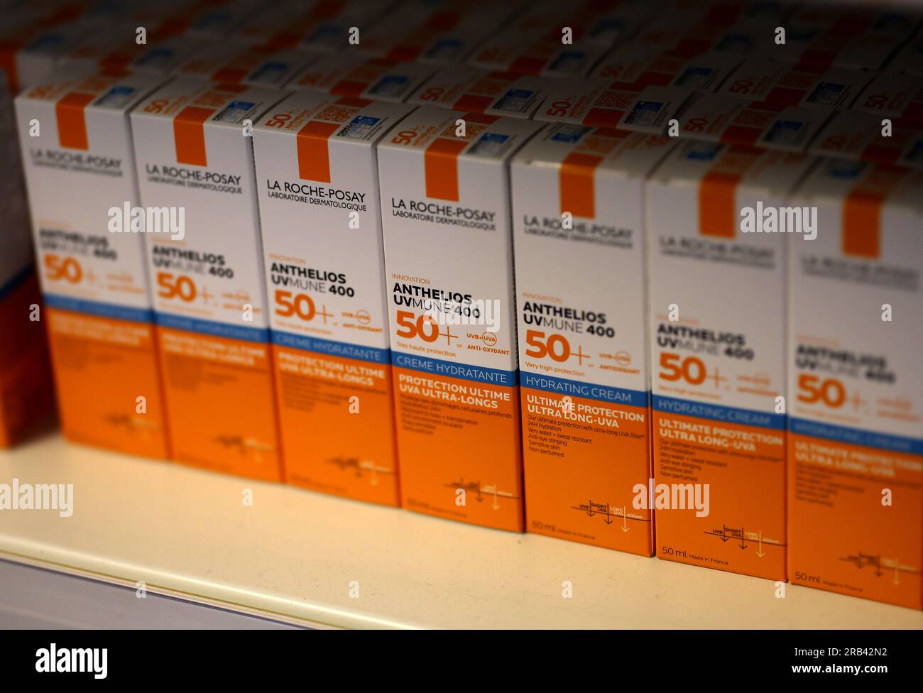 Sunscreen for sale on day five of the 2023 Wimbledon Championships at ...